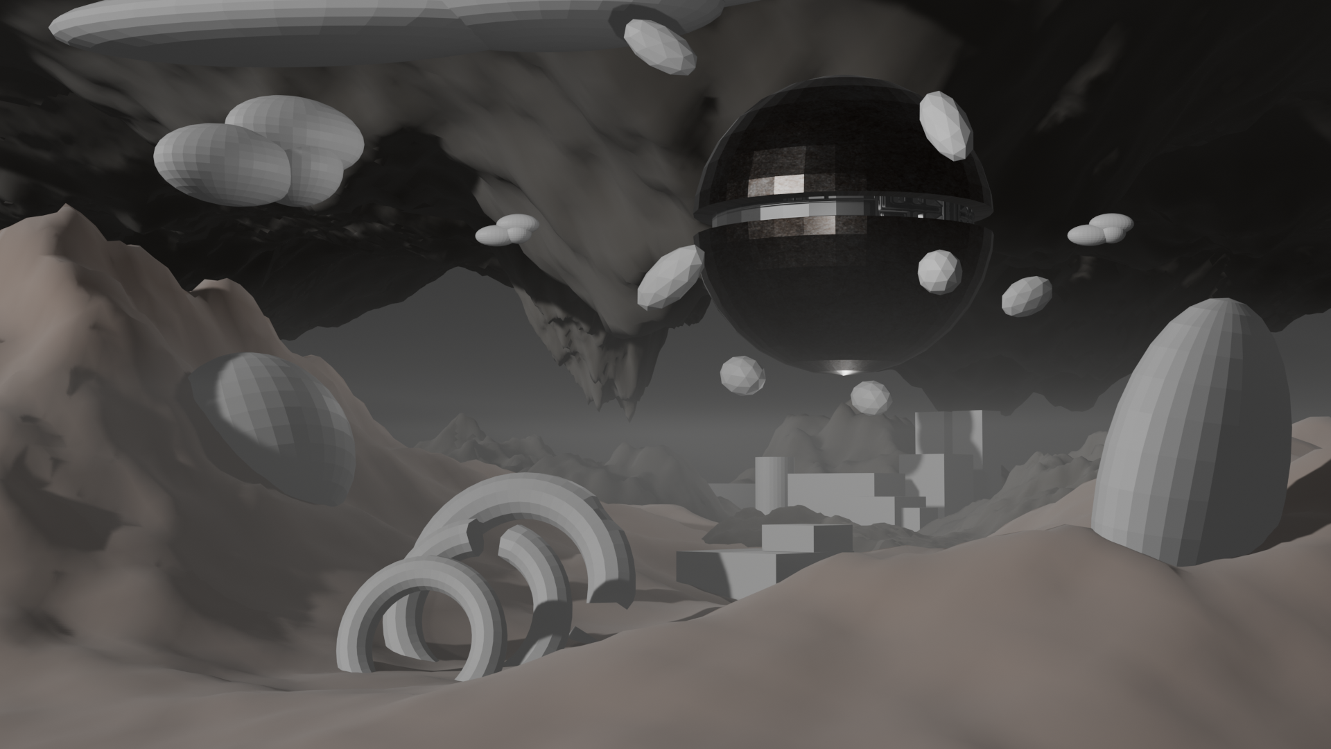 Blender Work Illustrating Various Techniques – Zachary Bergman