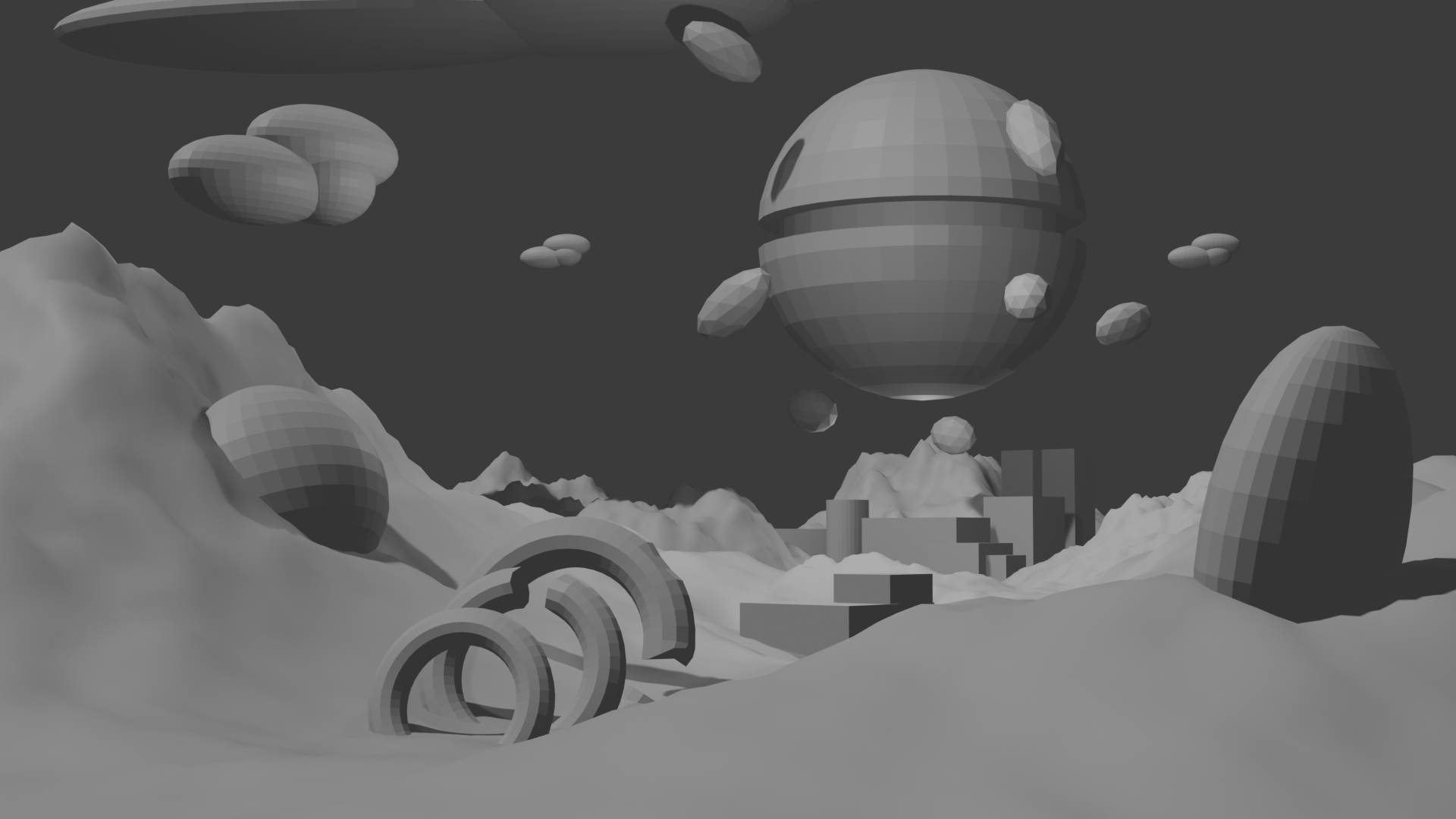 Blender Work Illustrating Various Techniques – Zachary Bergman